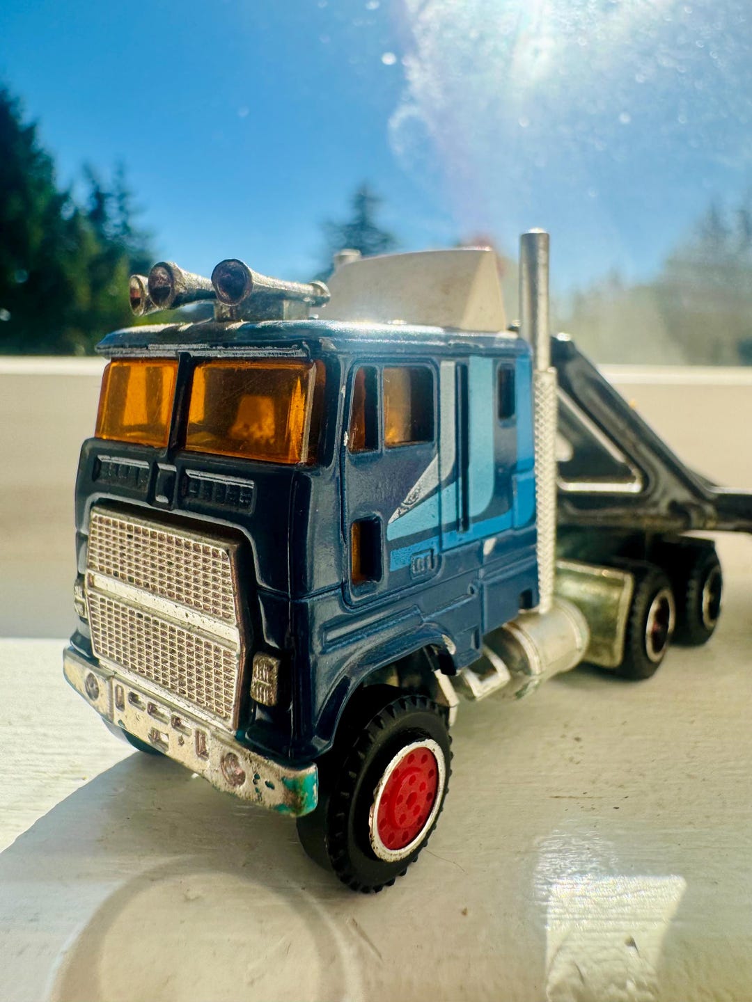 Mojorette - Cabover “super Movers” Semi Truck Tractor Trailer Low Boy ...
