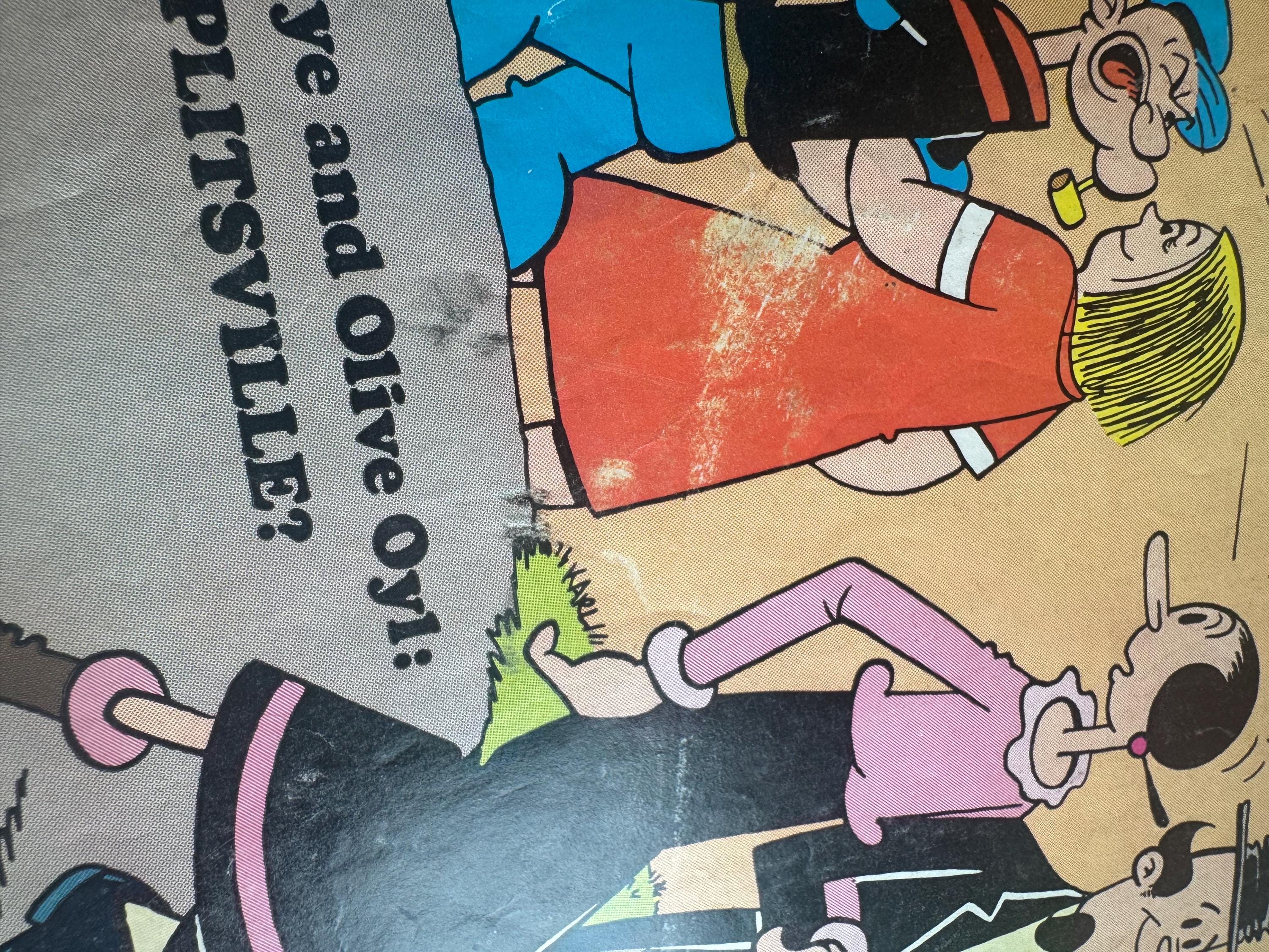 Vintage Popeye & Olive Oyle Splitsville (1981) - Politically Incorrect ...