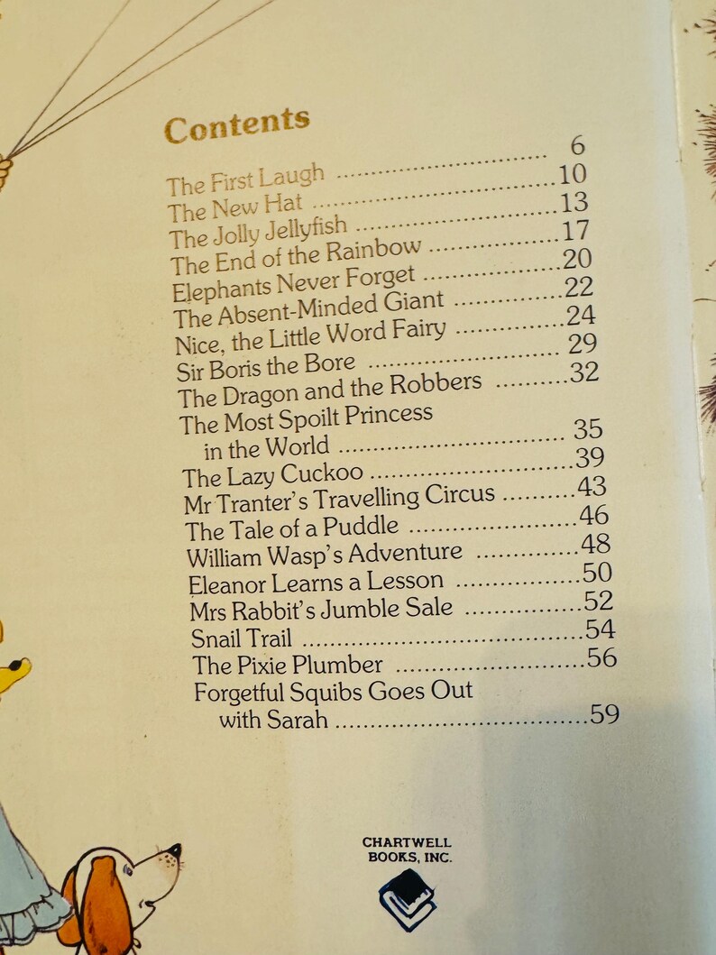 Three Minute Bedtime Stories (1985) Vintage Children’s Hardcover Book ...