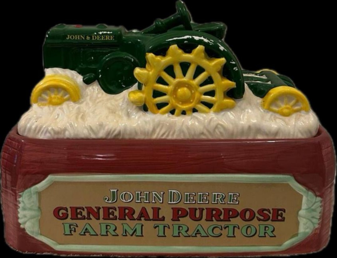 John Deere - 1924 Model D General Purpose Farm Tractor - Ceramic Cookie ...