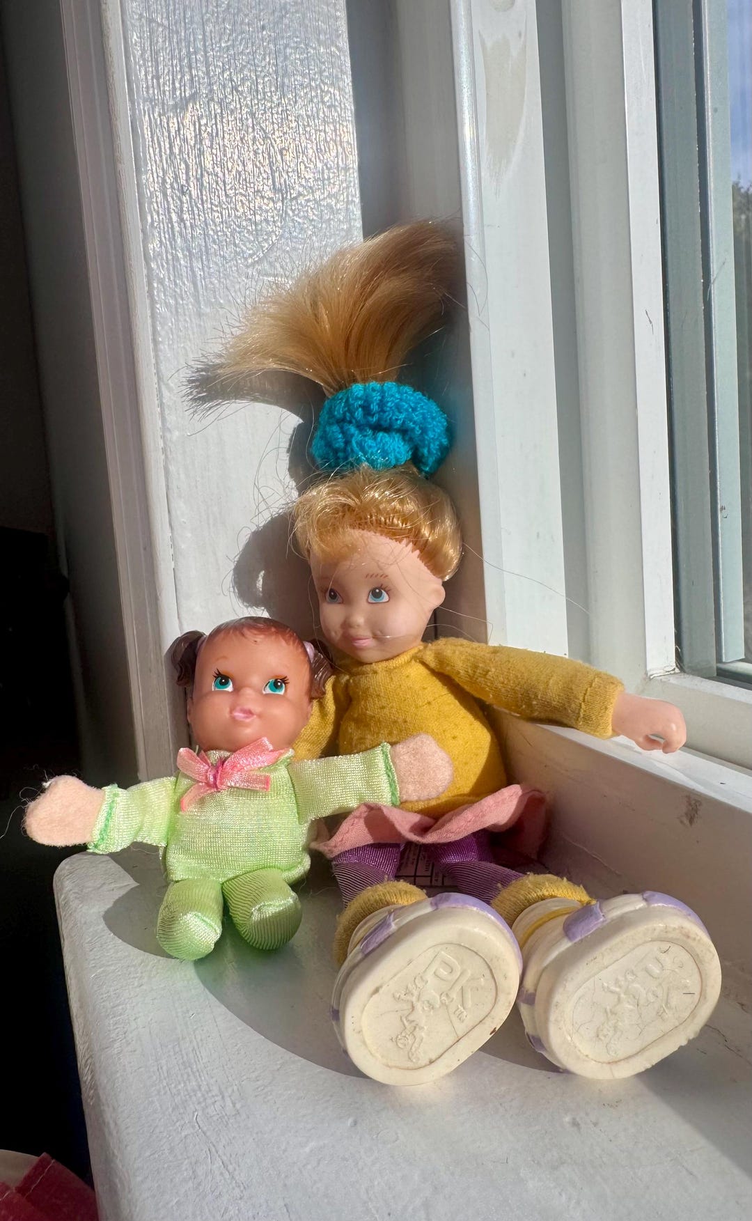 SET - Lot of TWO - Rare, Vintage 90s Dolls - Teeny Tiny Tumble Surprise ...