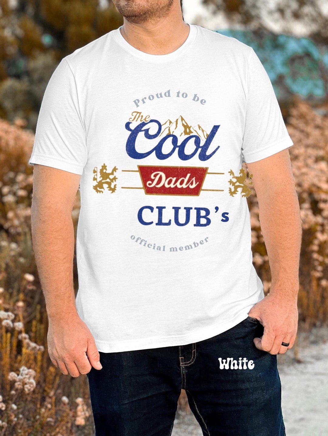 Cool Dads Club Tee, Coors Beer, Vintage Style, Gift for Dad, New Dad ...