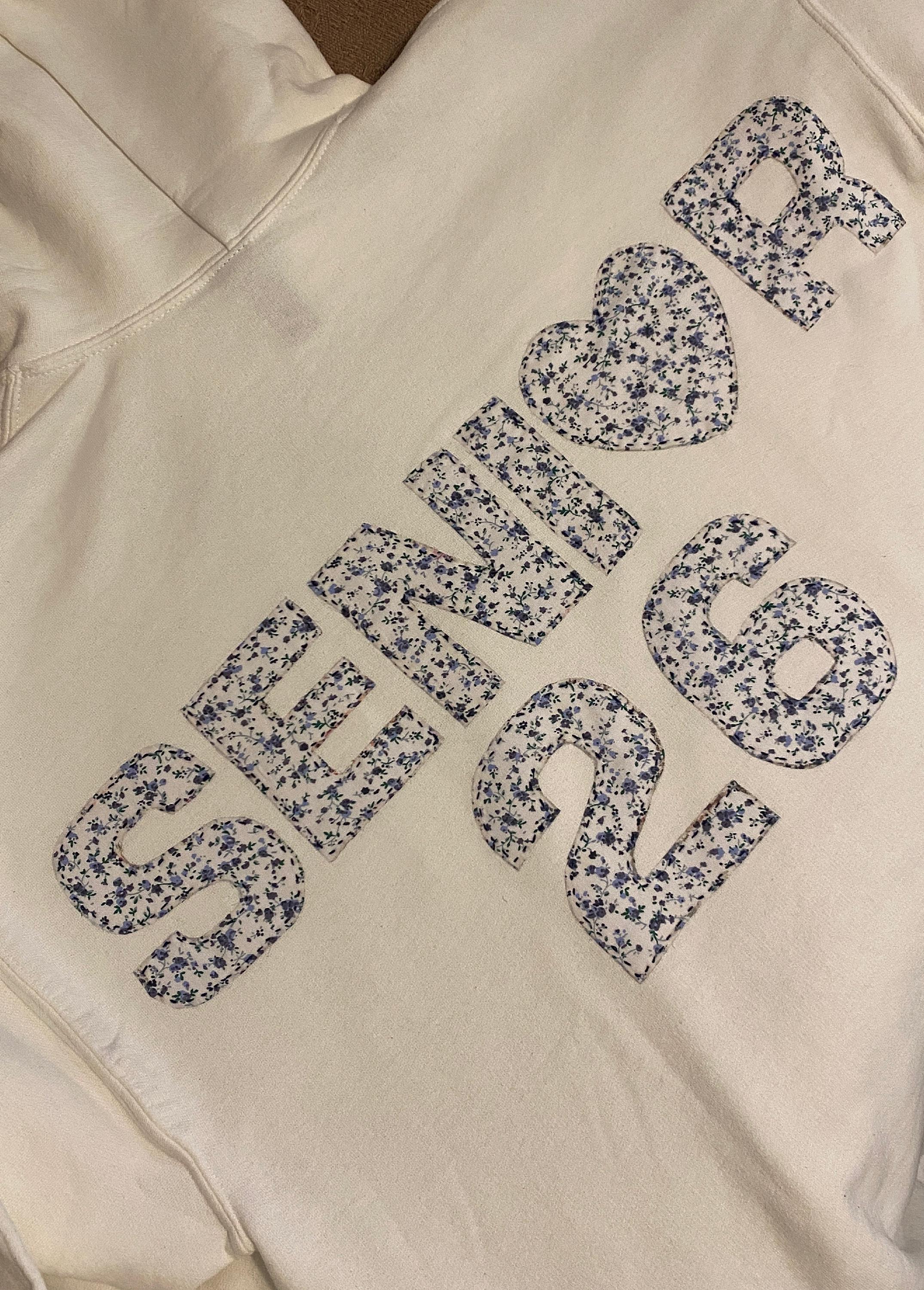 Patchwork Hoodie: Senior - Etsy