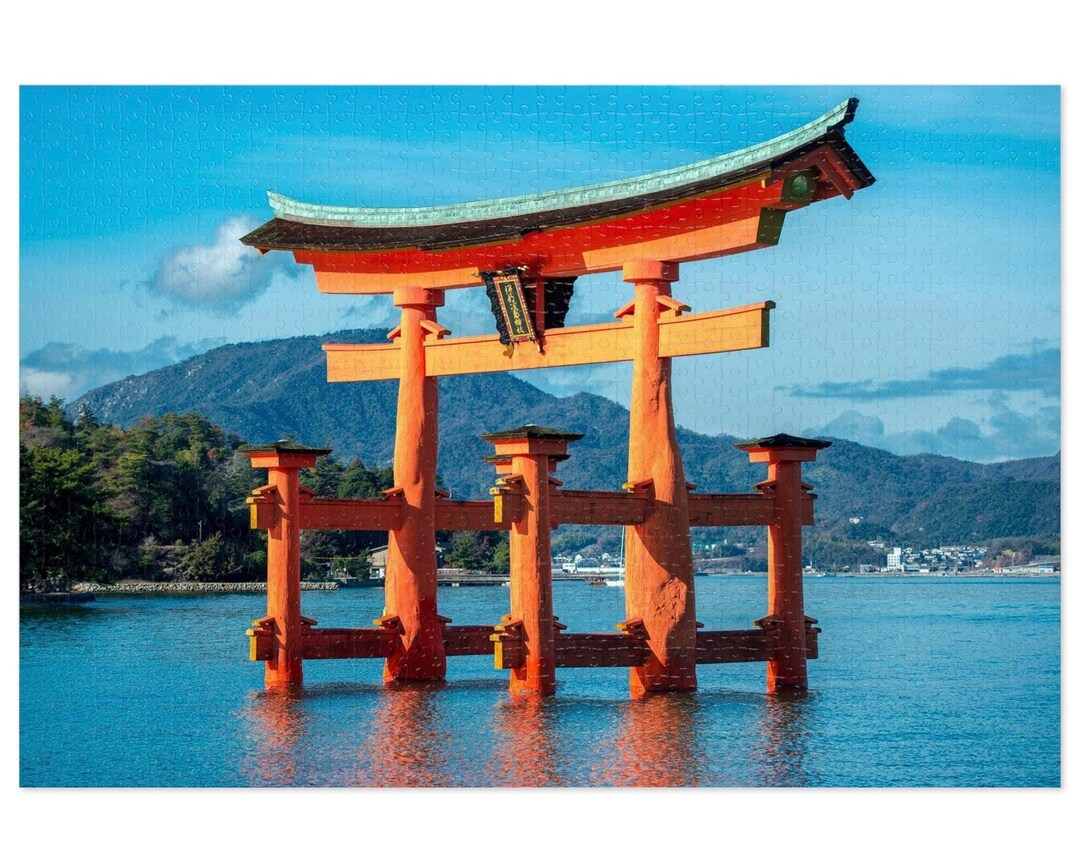 500 & 1000 Piece Jigsaw Puzzle - Itsukushima Floating Torii Gate, Japan ...