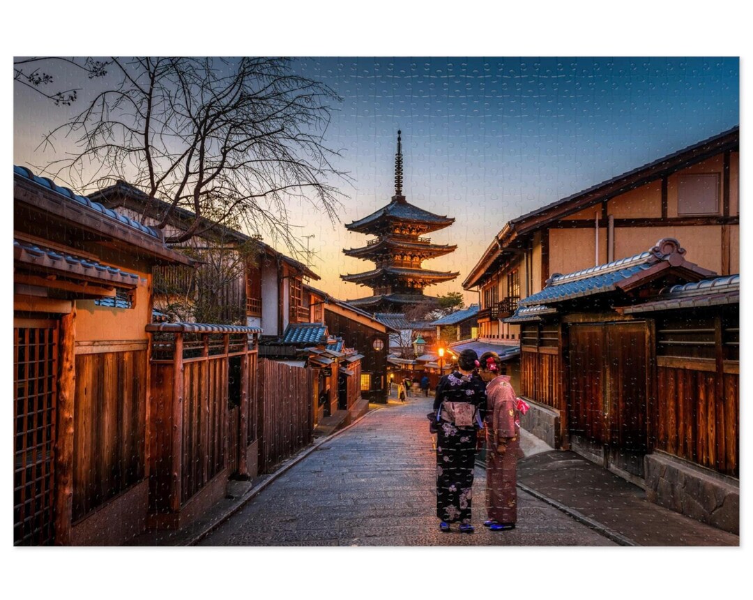 1000 Piece Jigsaw Puzzle Kyoto Yasaka Pagoda Japan - Etsy