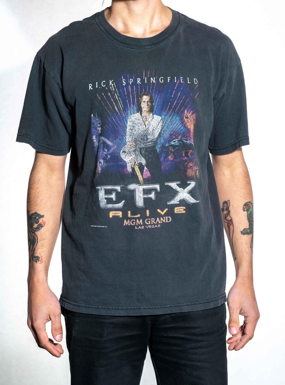 Vintage Rick Springfield Shirt - Etsy