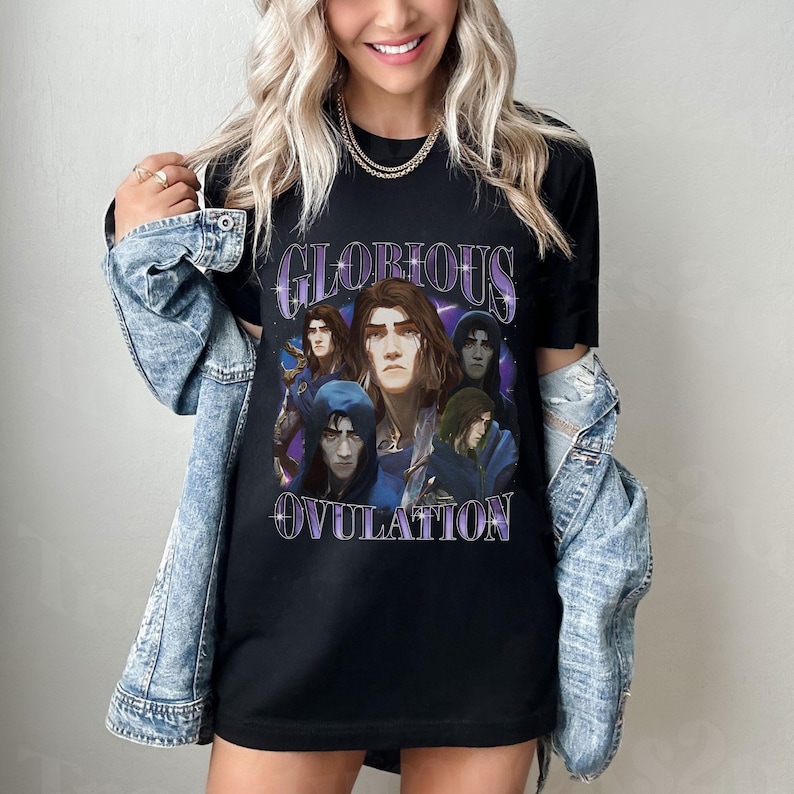 Viktor Arcane Glorious Ovulation Png Unisex Vintage Style Jayce X Viktor Arcane Arcane Season 2 ...