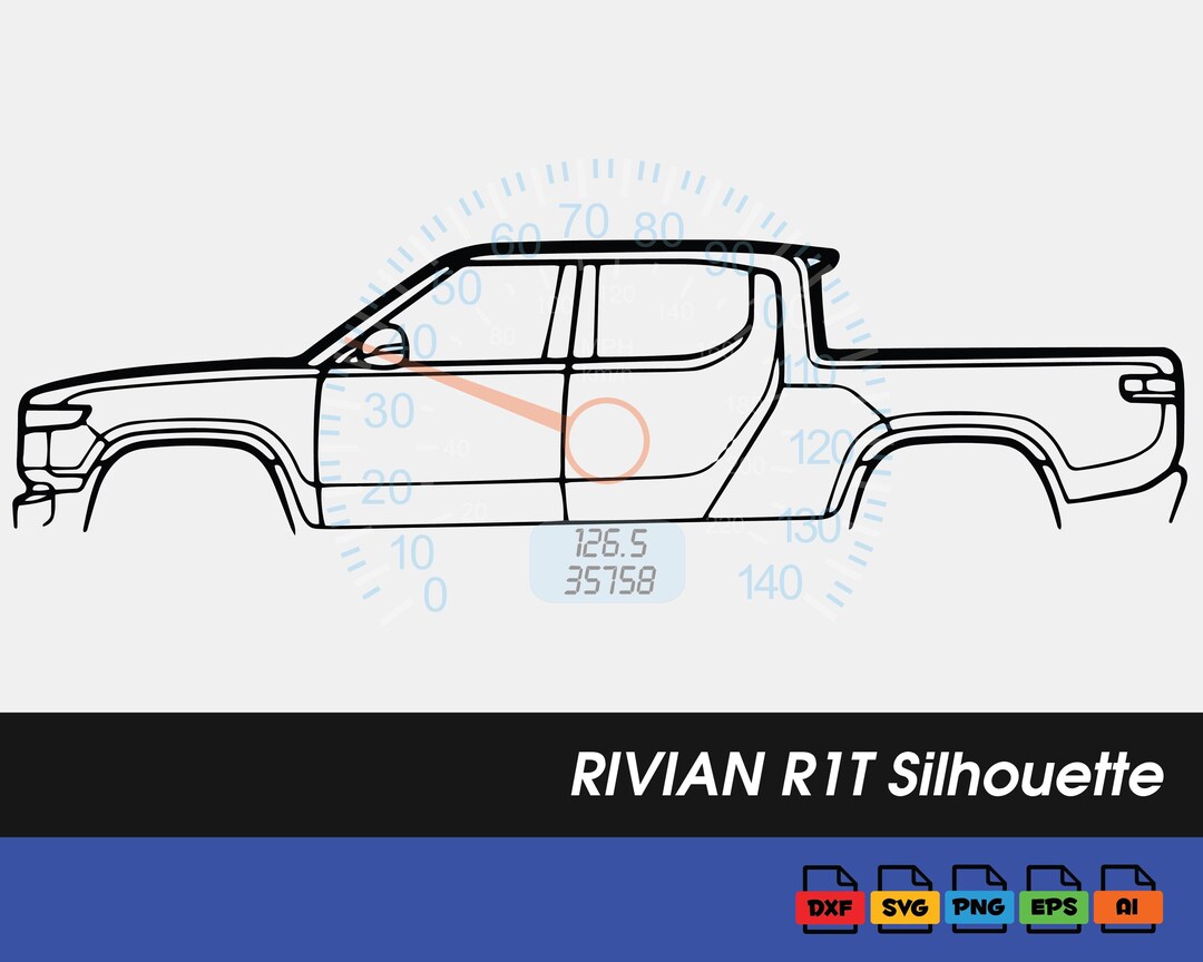 Rivian SVG PNG DXF Files - Etsy