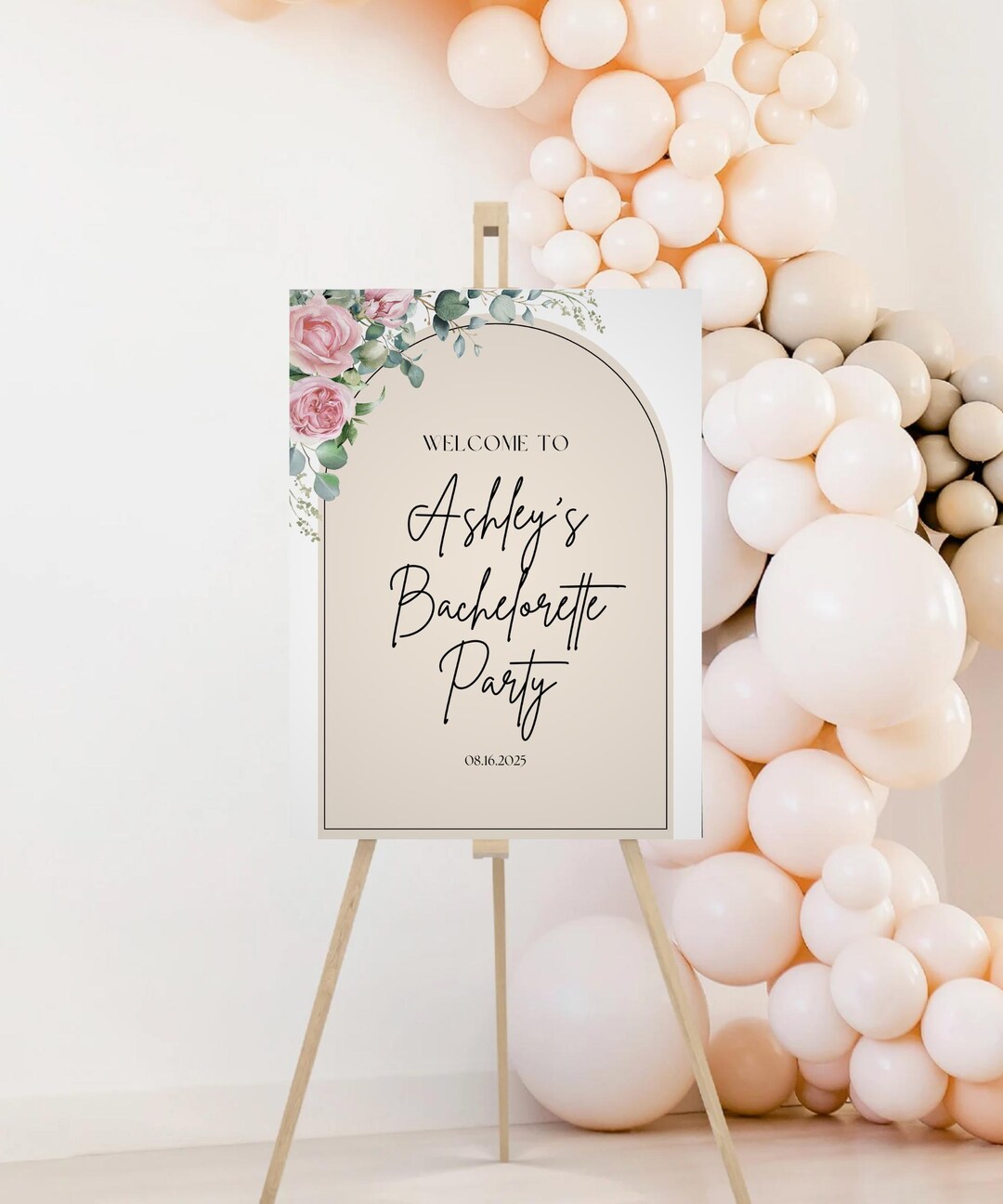 Pre-made Bachelorette Party Sign Templates. Easily Customizable on ...