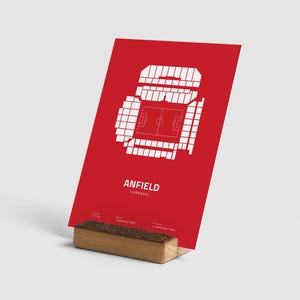Liverpool Poster, Liverpool FC Football Prints, Stadium Poster, Soccer ...