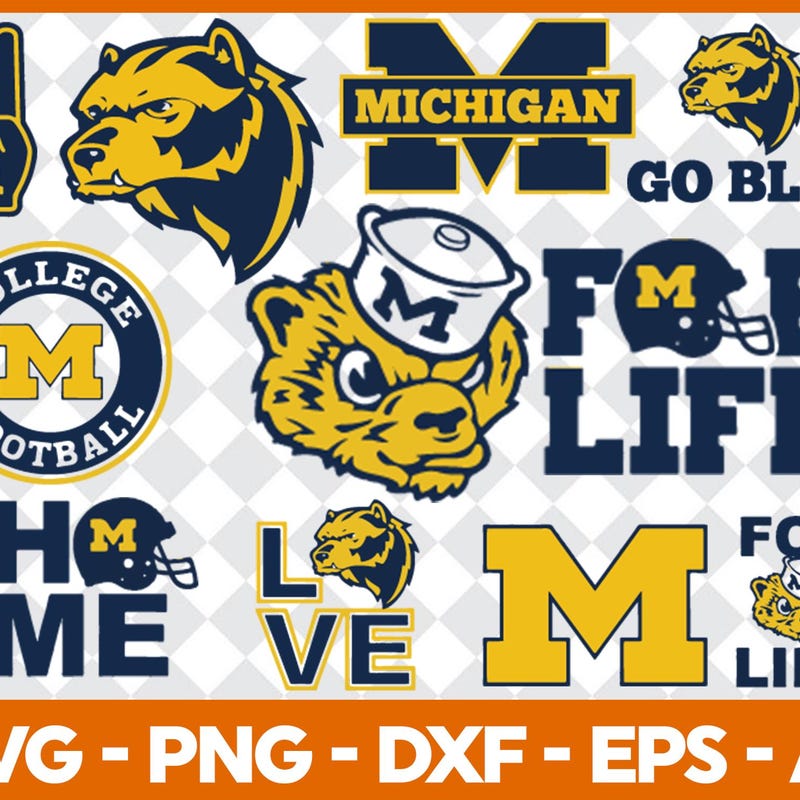 Sports Michigan Png - Etsy