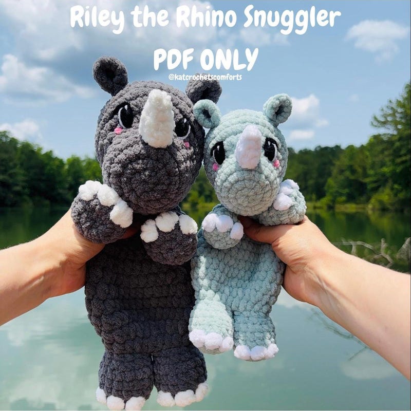 Rhino Sewing Pattern - Etsy