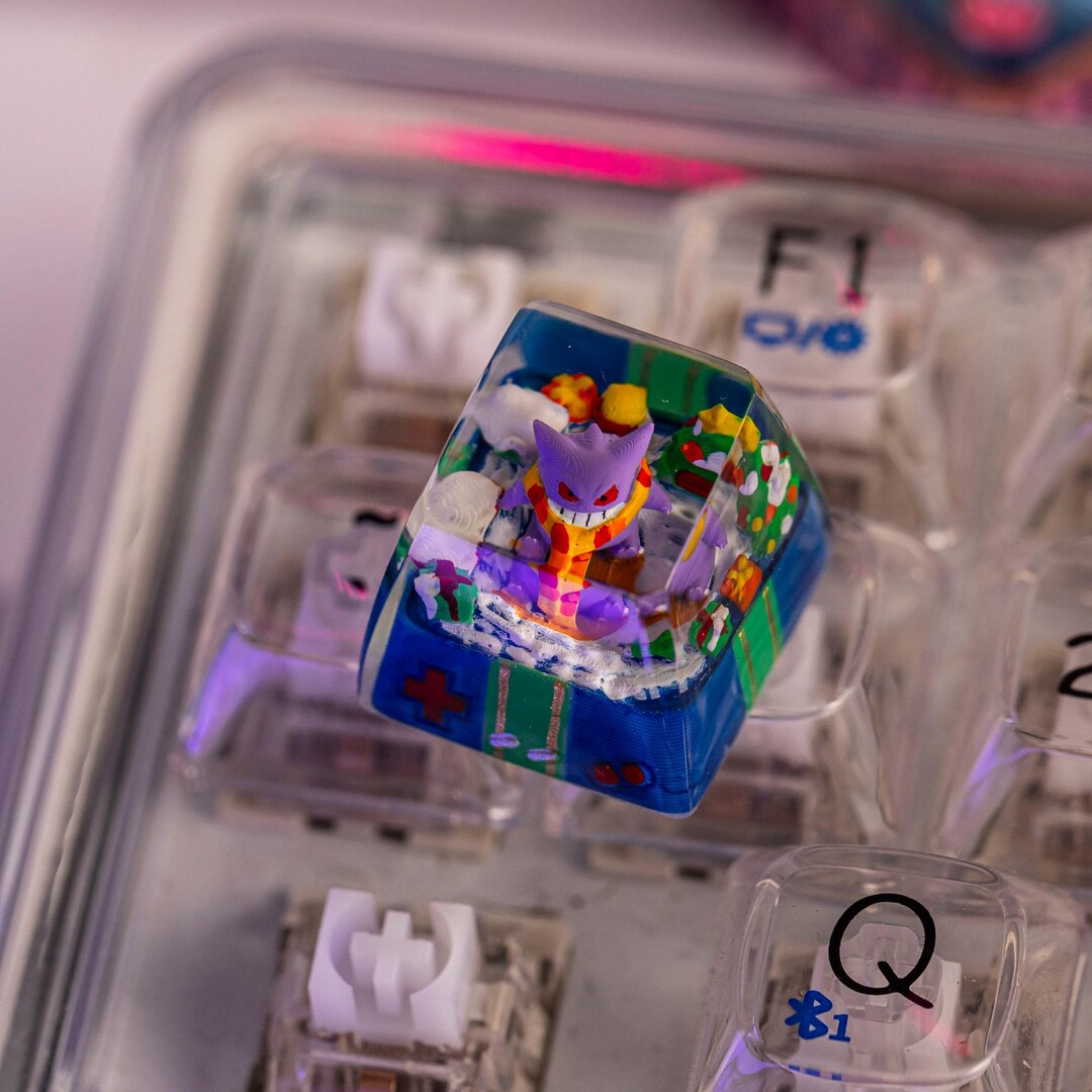 Artisan Keycap, Custom Resin Keycaps, Keycaps Set Animal, Gaming Decor ...