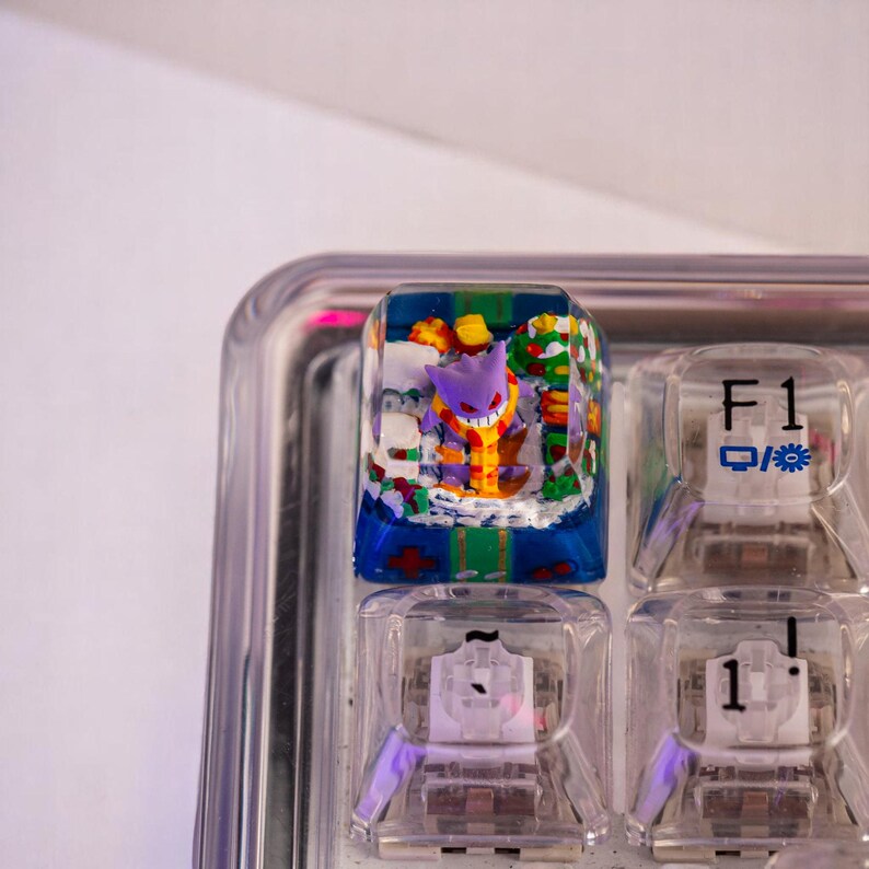 Artisan Keycap, Custom Resin Keycaps, Keycaps Set Animal, Gaming Decor ...