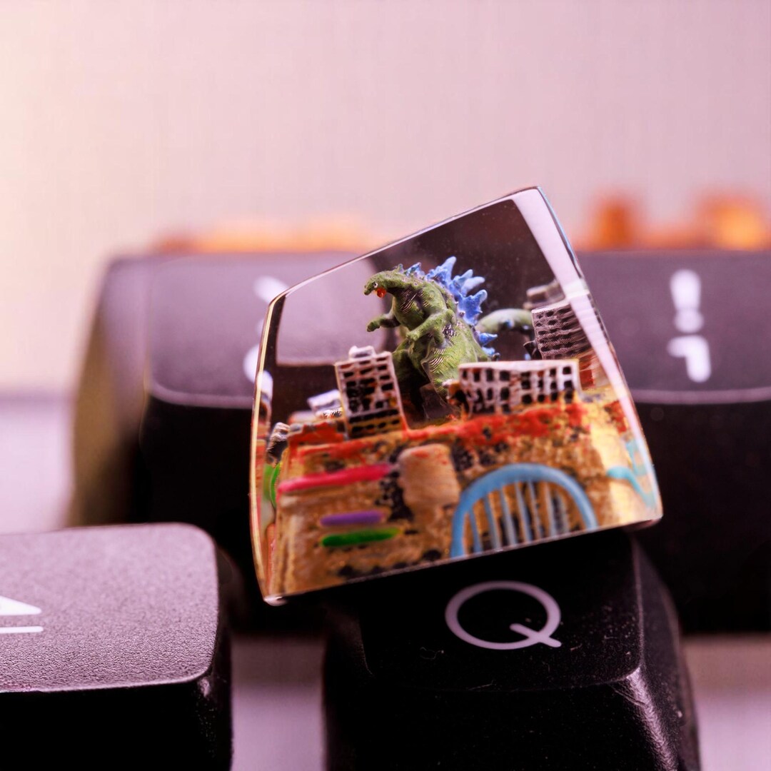 Giant Monster Artisan Keycaps, Custom Resin Keycaps, ESC Keycap Cherry ...