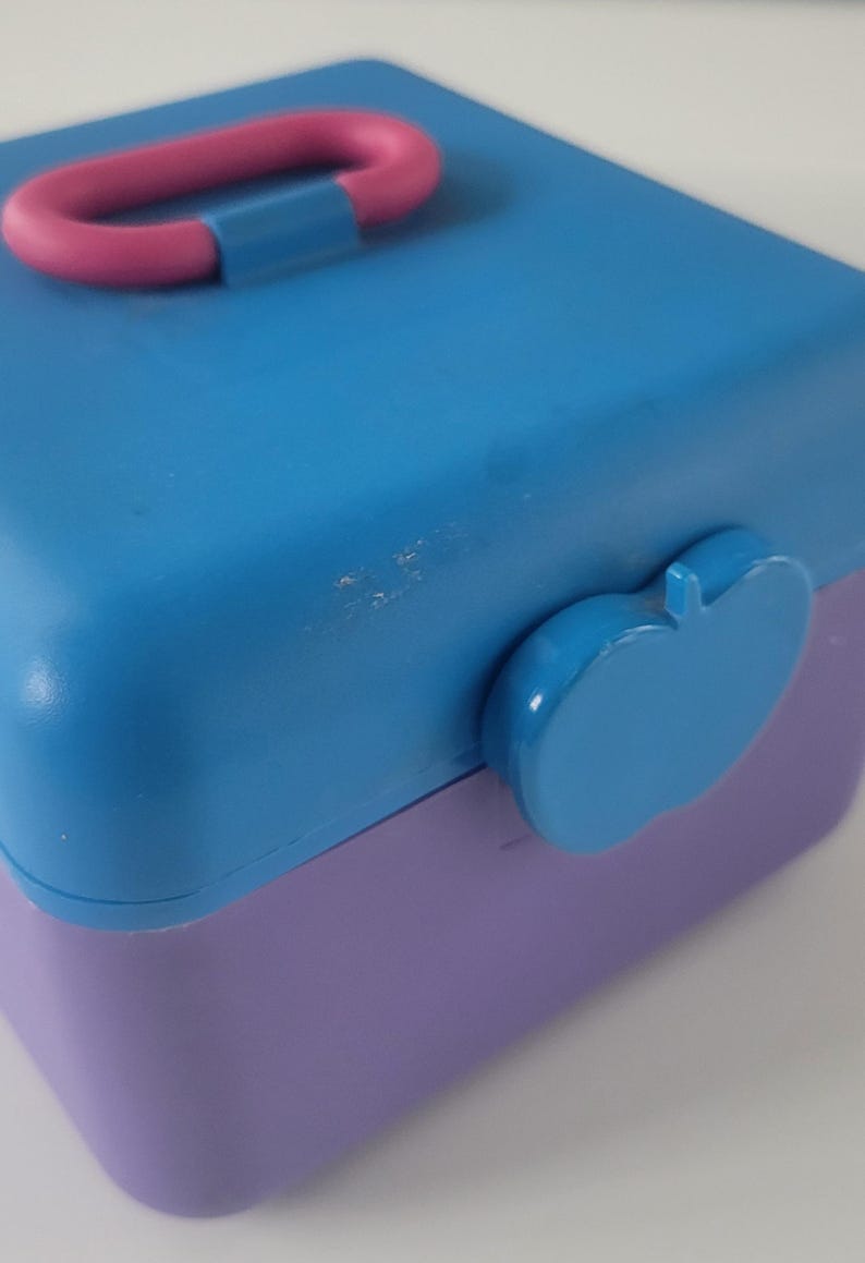 Mini 1990s "caboodles Style" Apple Latch Mini Cosmetic Case - Etsy