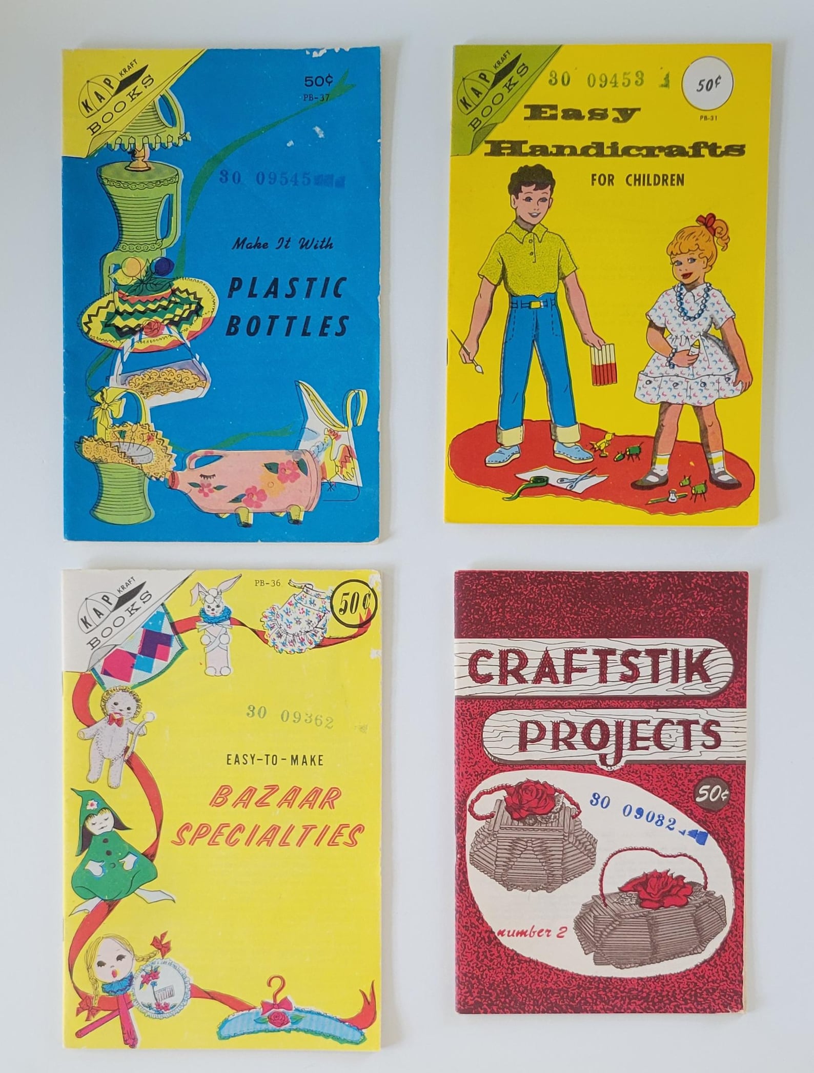 Your Choice! Vintage Craft Booklets - Kap Kraft Books - 1960s - Etsy