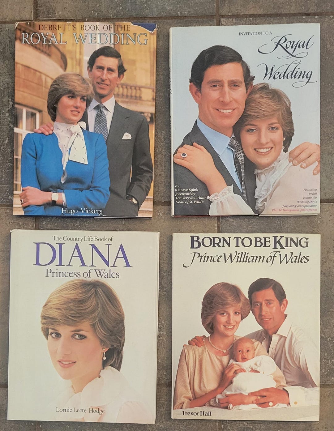Your Choice! the Royal Family/princess Diana Collector's Books - Etsy
