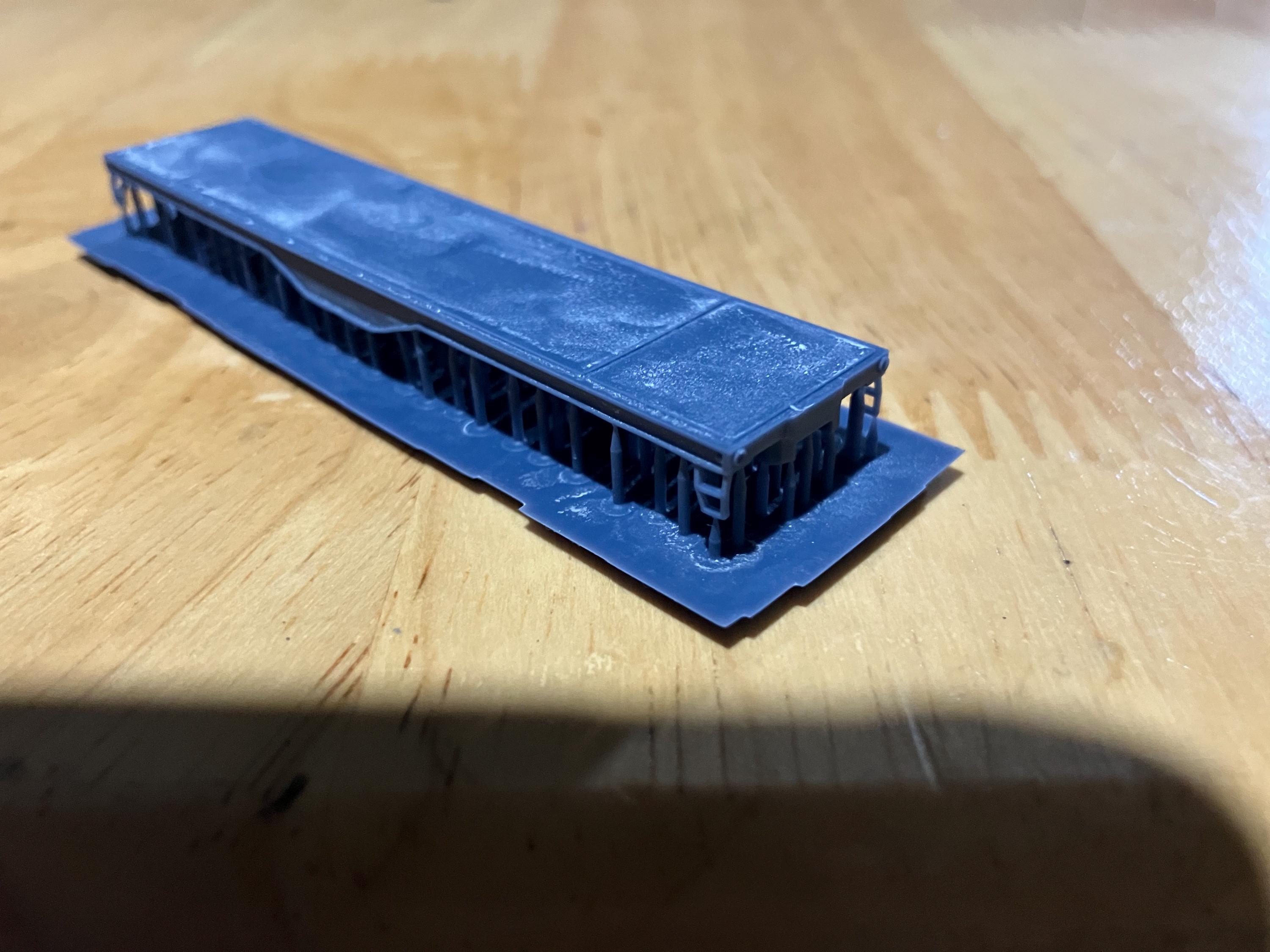 N Scale PRR F34 Flat Car Resin Kit - Etsy
