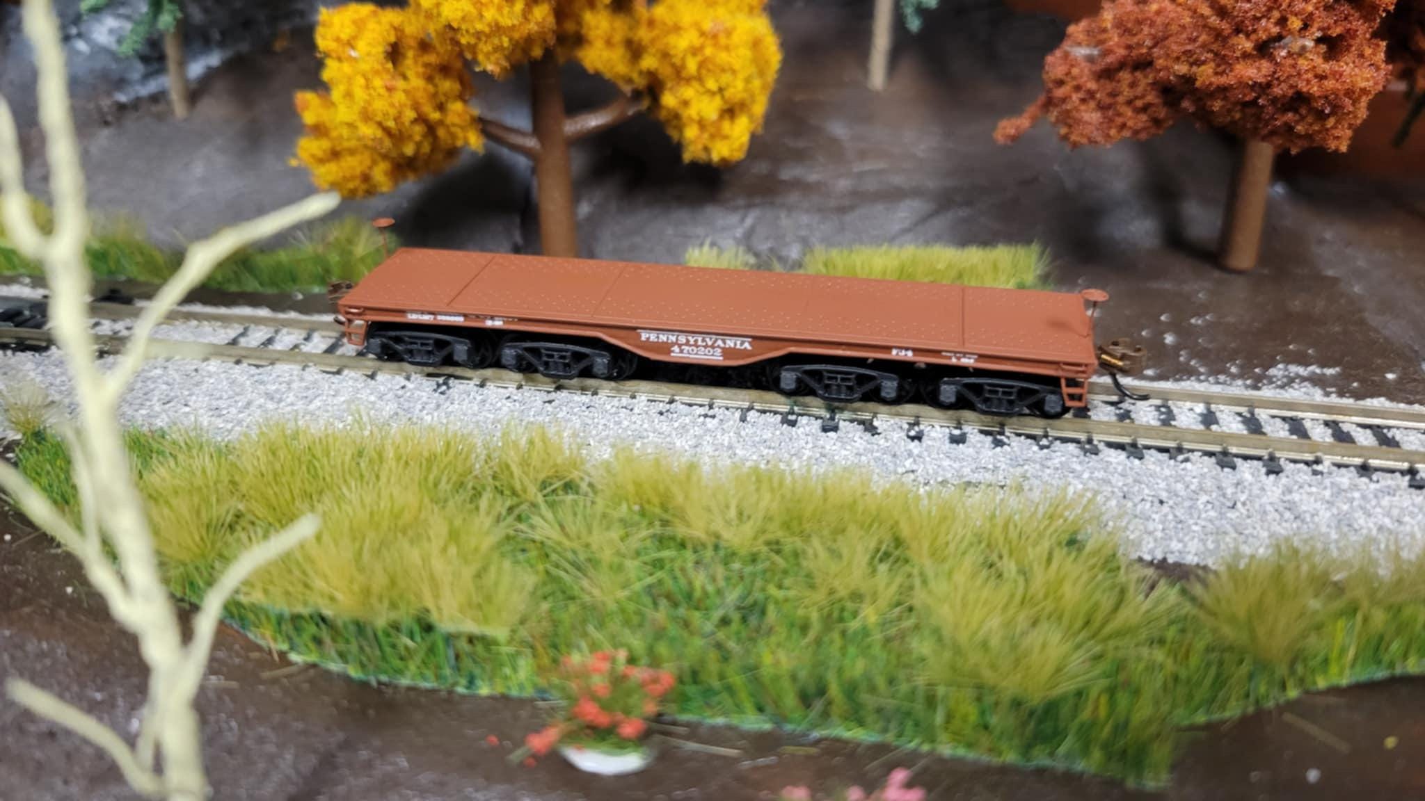N Scale PRR F34 Flat Car Resin Kit - Etsy