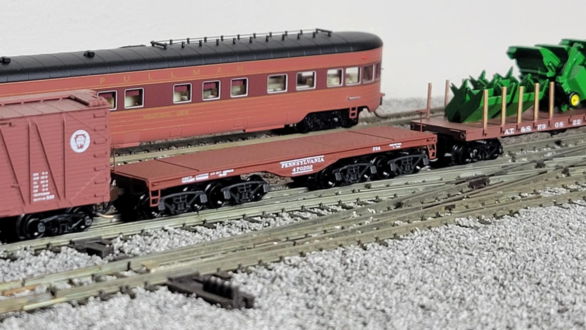 N Scale PRR F34 Flat Car Resin Kit - Etsy