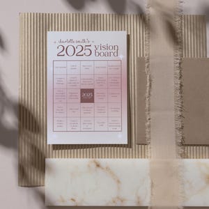 New Year Vision Board Printables 2025 Vision Board Party Vision Board ...