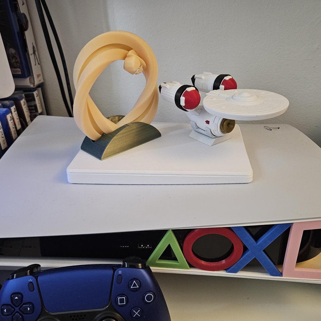 3D Printed Platform for Your Horizontal PS5 White - Etsy