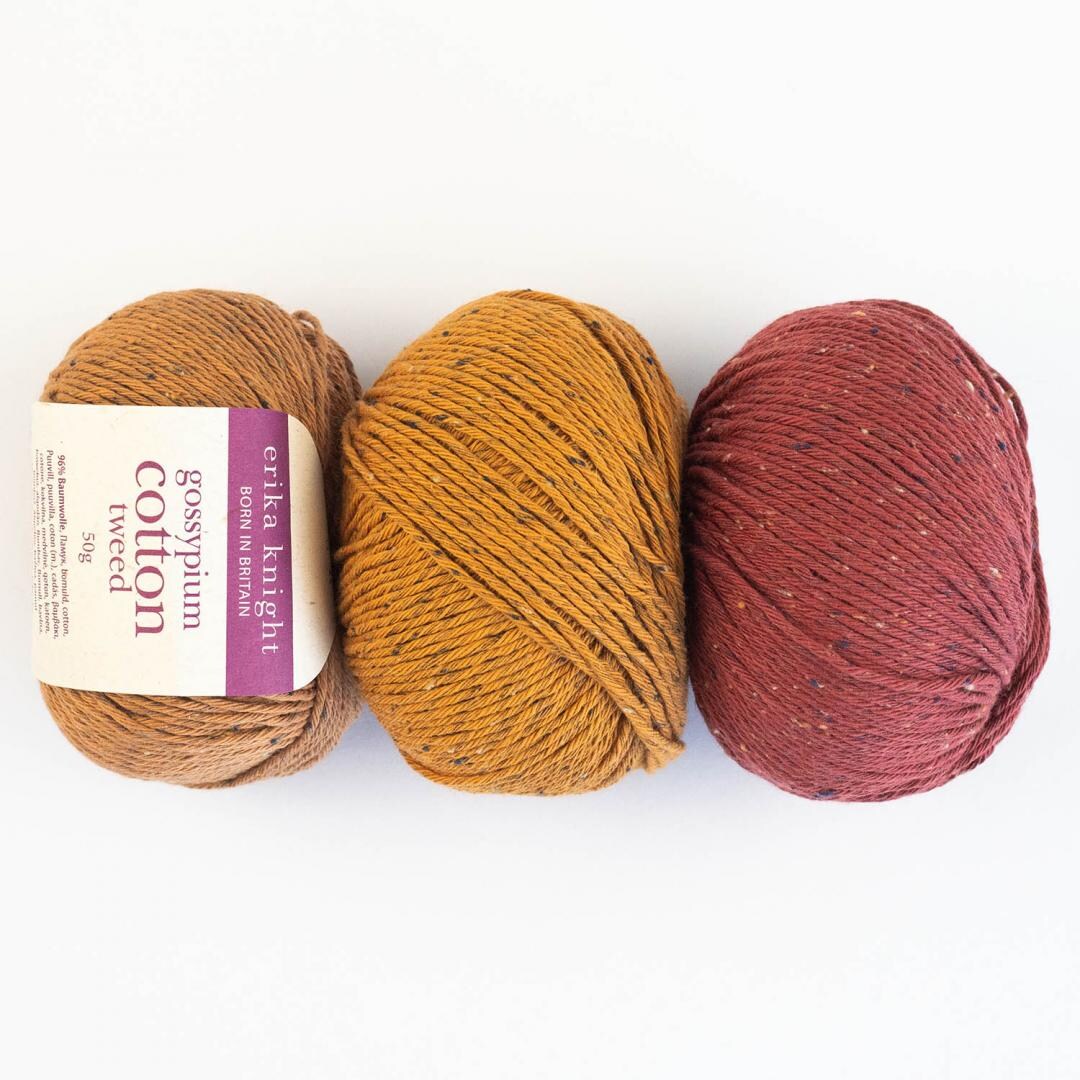 Erika Knight Gossypium Cotton TWEED - Etsy