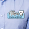 Cute Dental Name Tag, Personalized Dental Assistant Gift for Her ...