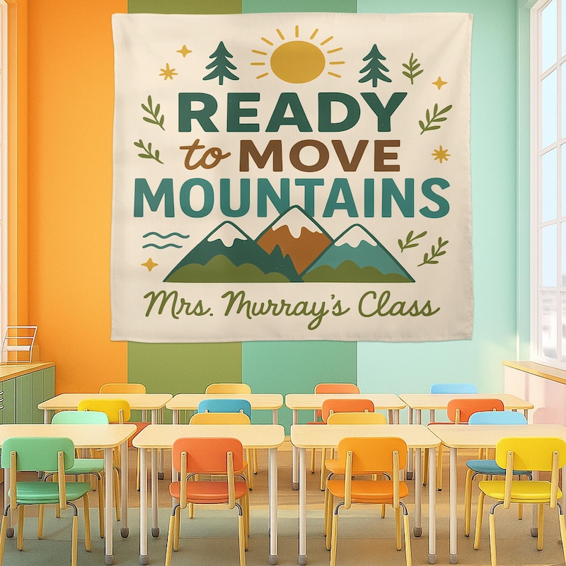 Classroom Tapestry - Etsy