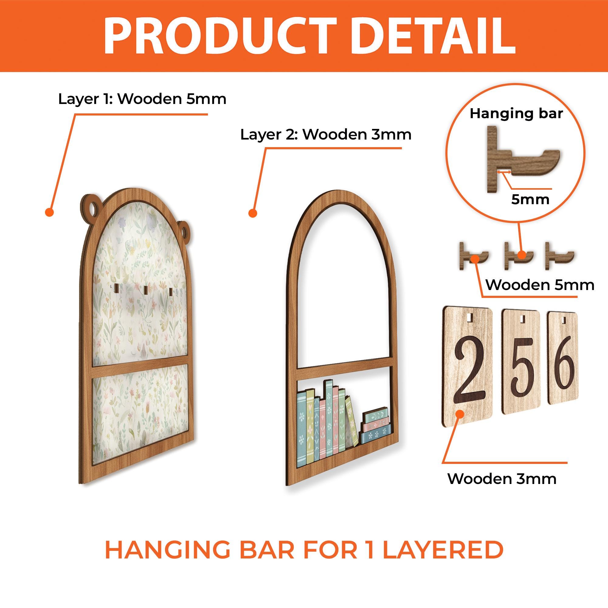 Personalized Wooden Book Tracker: Library Shelf Reading Counter - Etsy