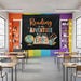 Reading Classroom Tapestry: Adventure Wall Decor, Teacher Library ...