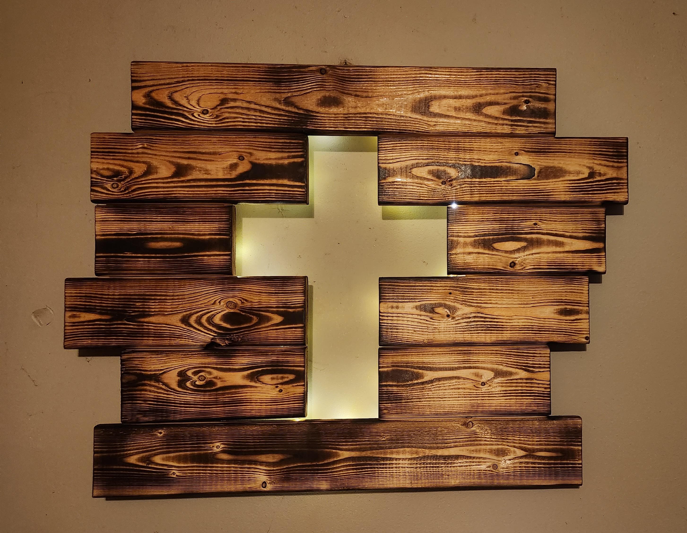 Handmade Wood Cross Decor - Etsy