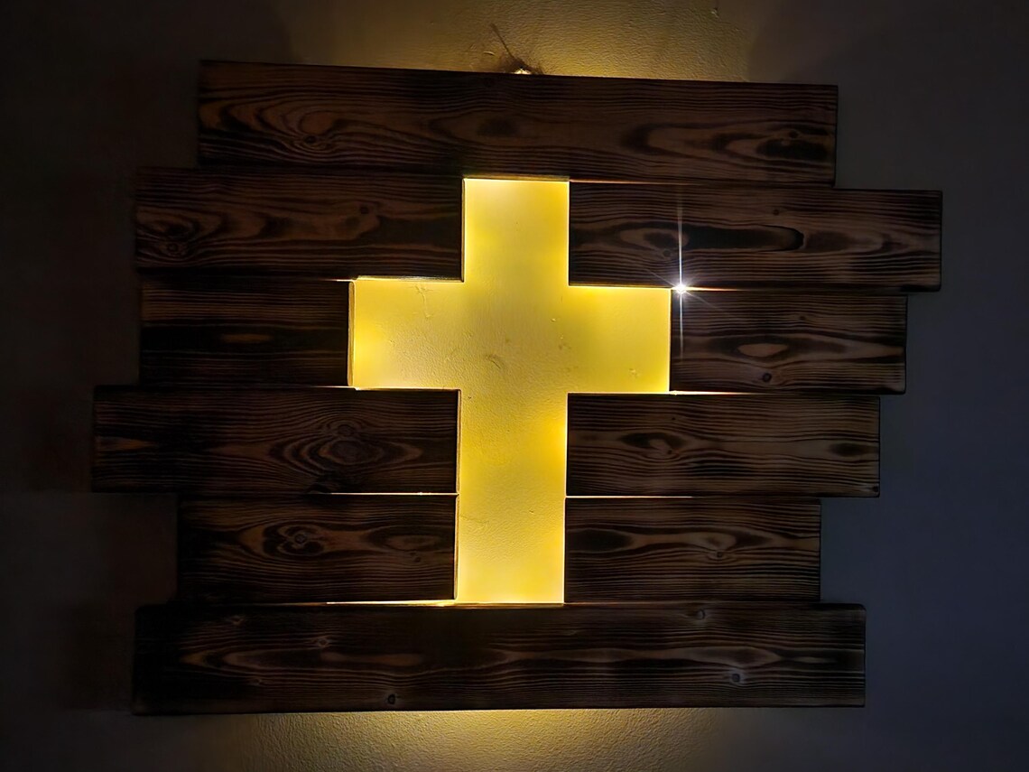 Handmade Wood Cross Decor - Etsy