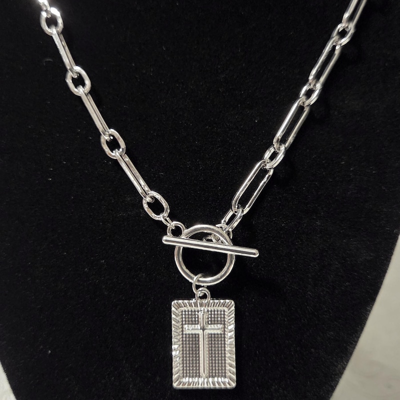 Paperclip Clasp Necklaces - Etsy