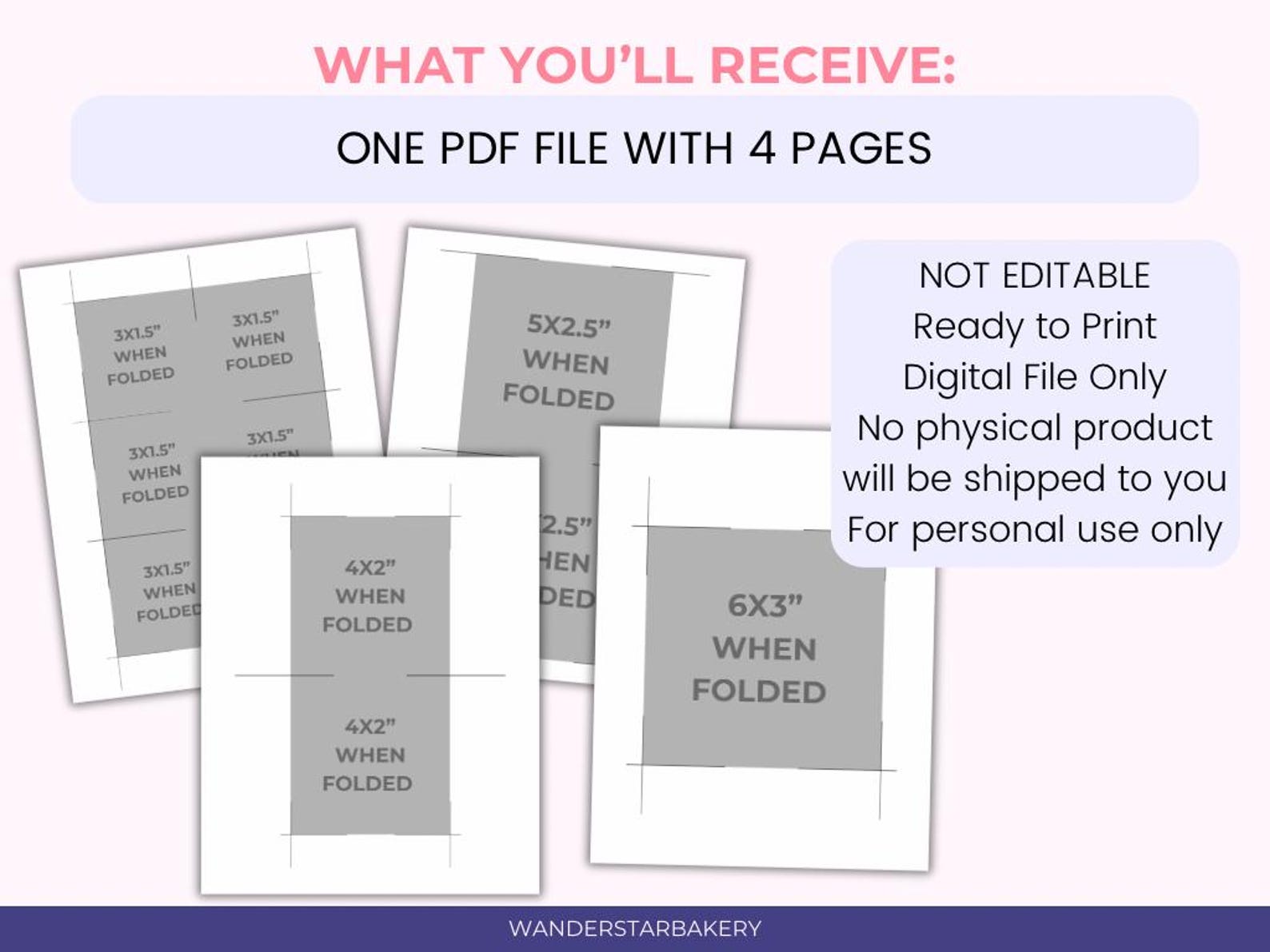 Valentine’s Day Treat Bag Topper, Bundle, Printable Cookie Topper ...