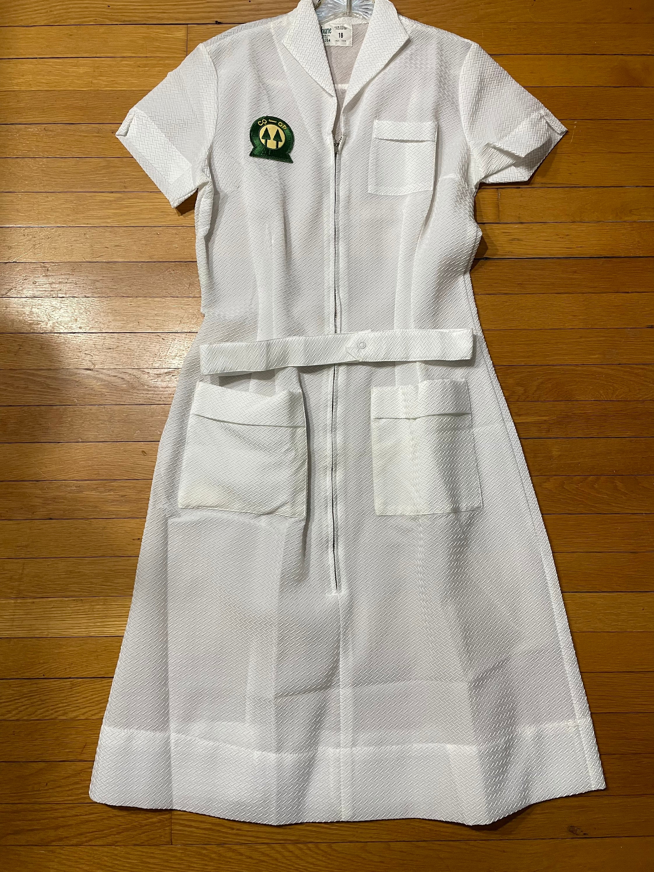 Co-op Uniform Dress 60s Embroidered Patch - Etsy