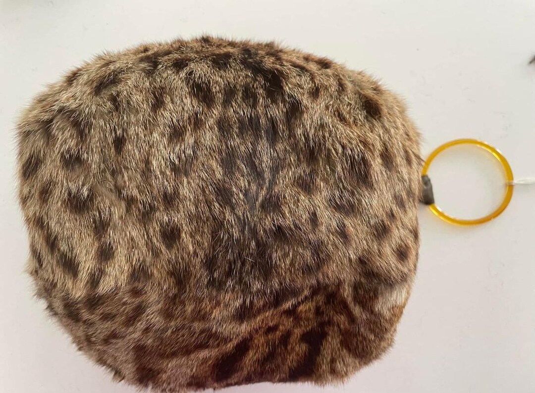 Bobcat Fur Hand Muff - Etsy