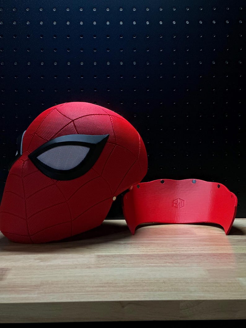 Spider-man Cosplay Mask - Premium Quality Superhero Helmet - Etsy
