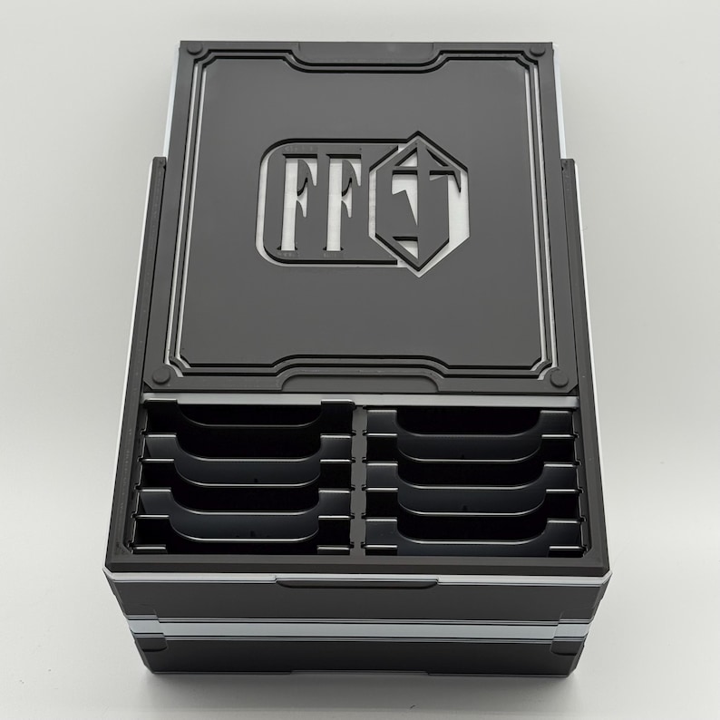 Final Fantasy - Cubekeepr™ 400 Box - Holds 400+ Double Sleeved Cards ...