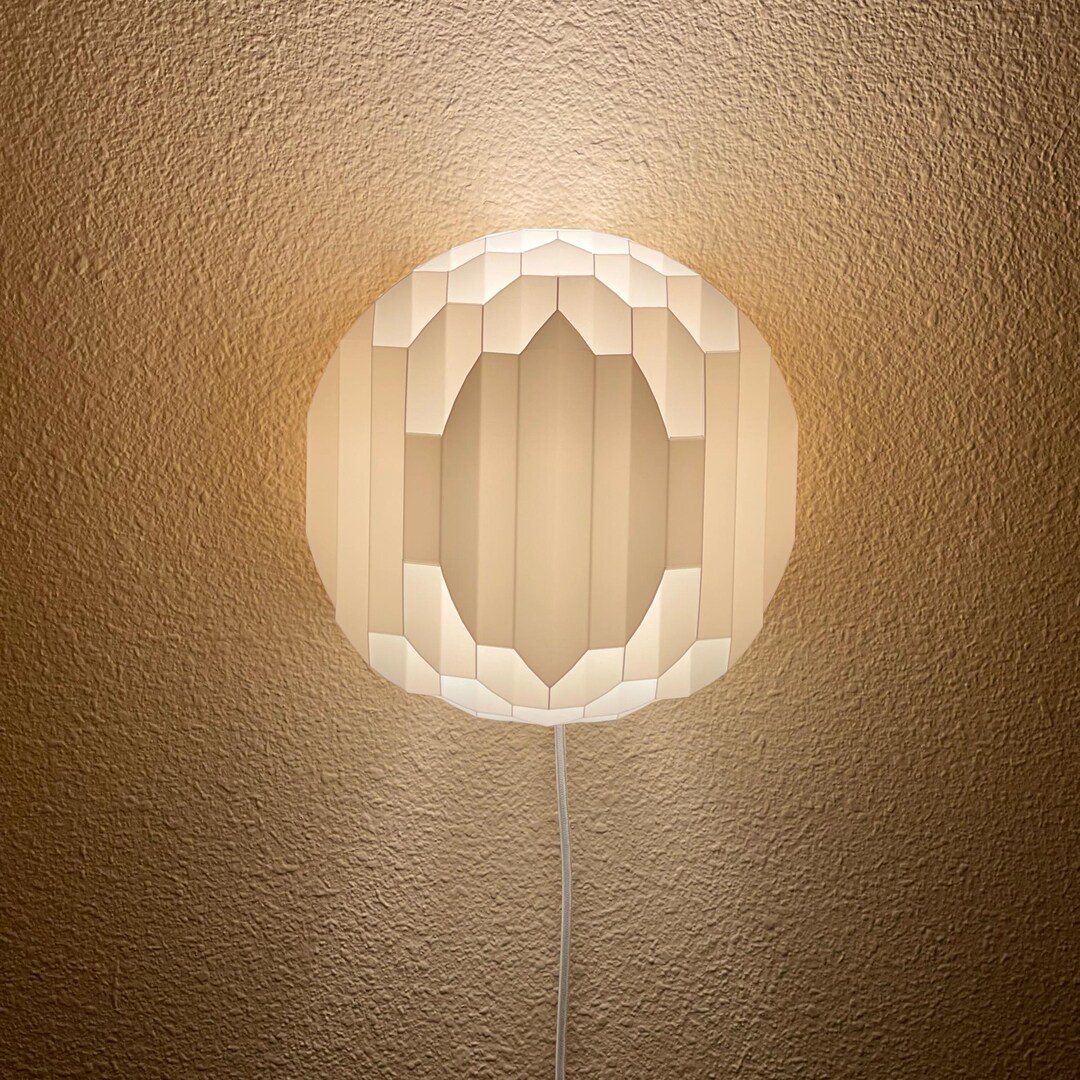 SPHERE Sconce | Mid Century Plug-in Wall Lamp | Renter Friendly | Easy ...