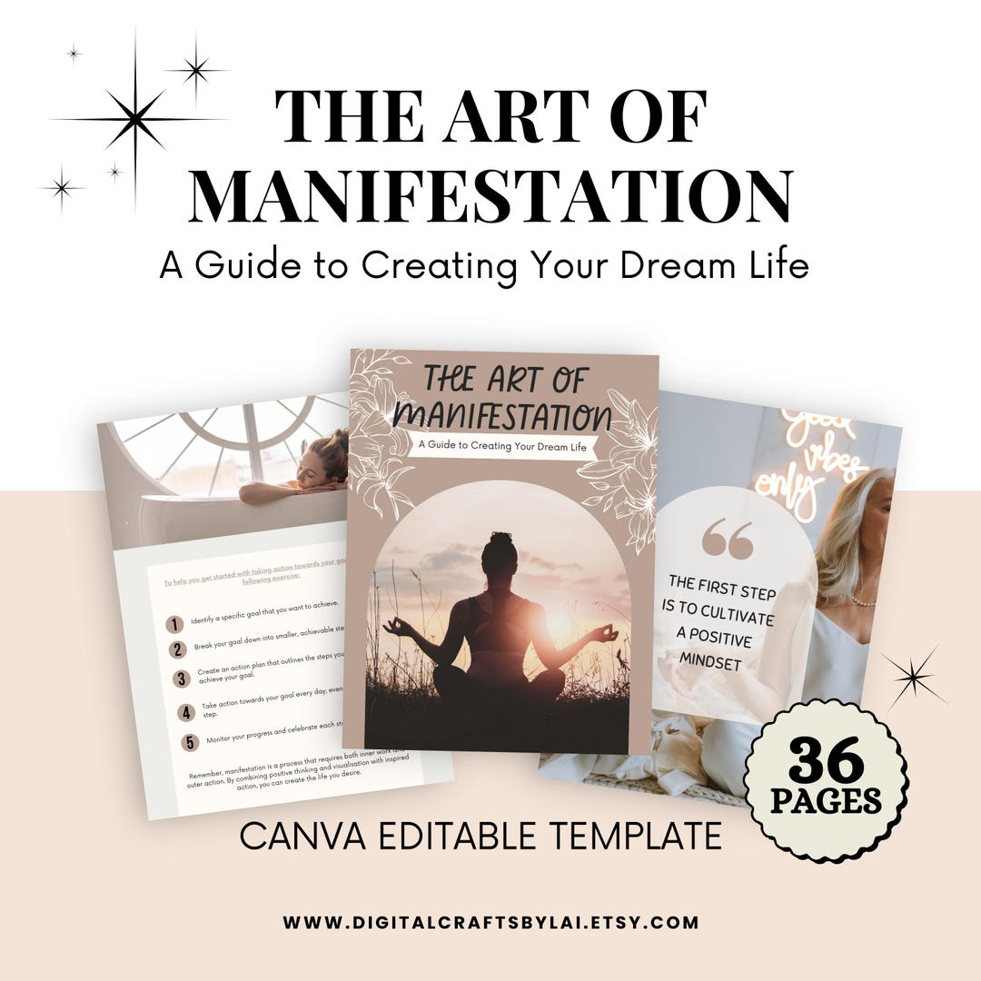 Art of Manifestation • A Guide to Create Your Dream Life • Law of ...