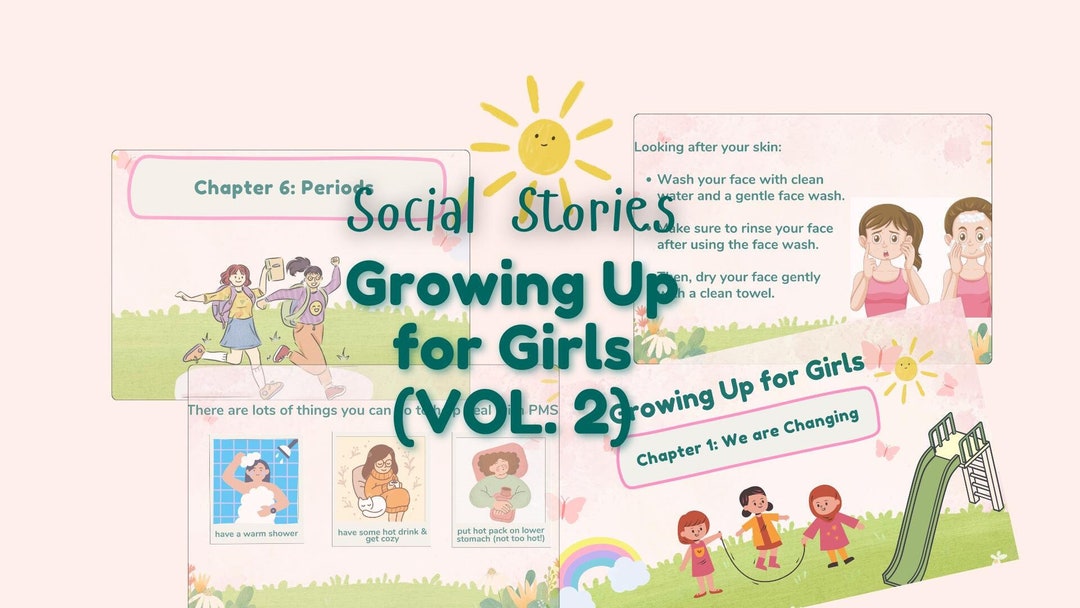 Social Stories: Growing up Guide for Girls (VOL.2) | Girls | Special ...