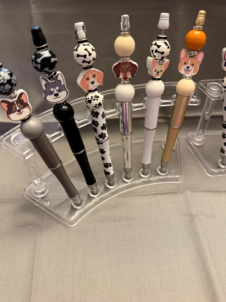 Handcrafted Beaded Pen for Dog Lovers - Etsy
