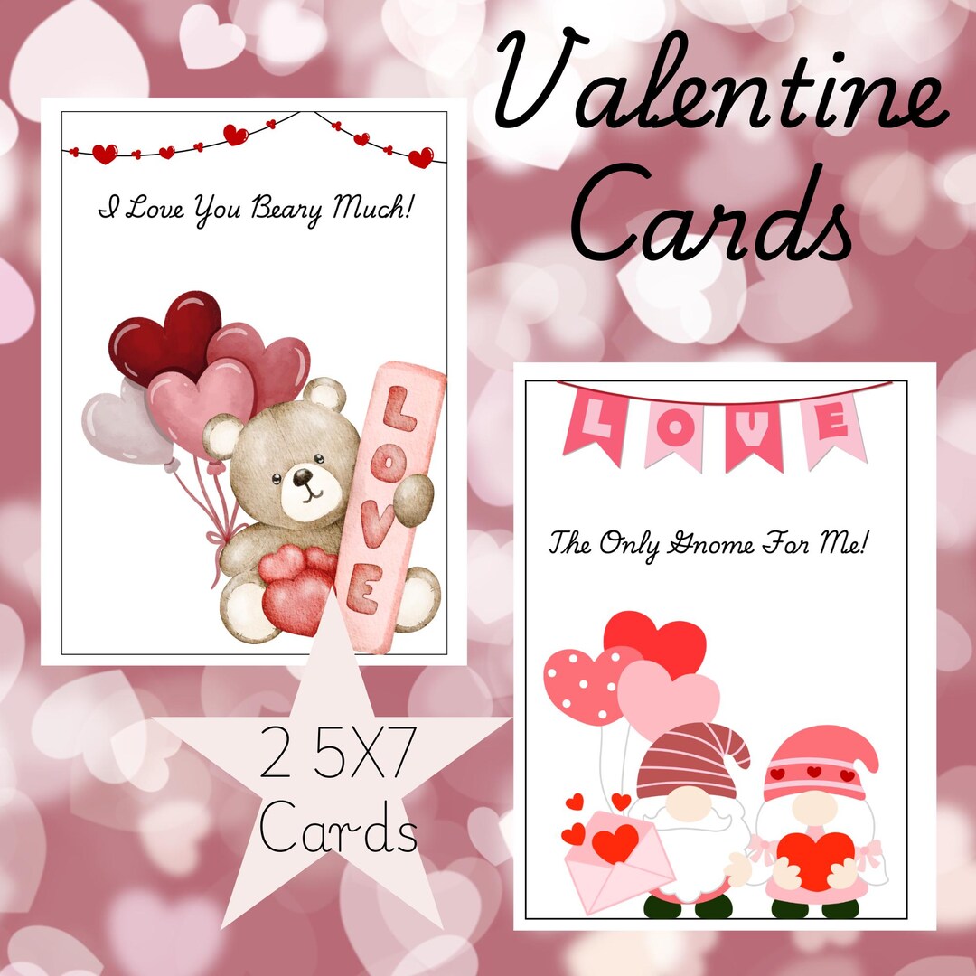 Unique Valentine Cards to Spread Joy and Affection - Etsy