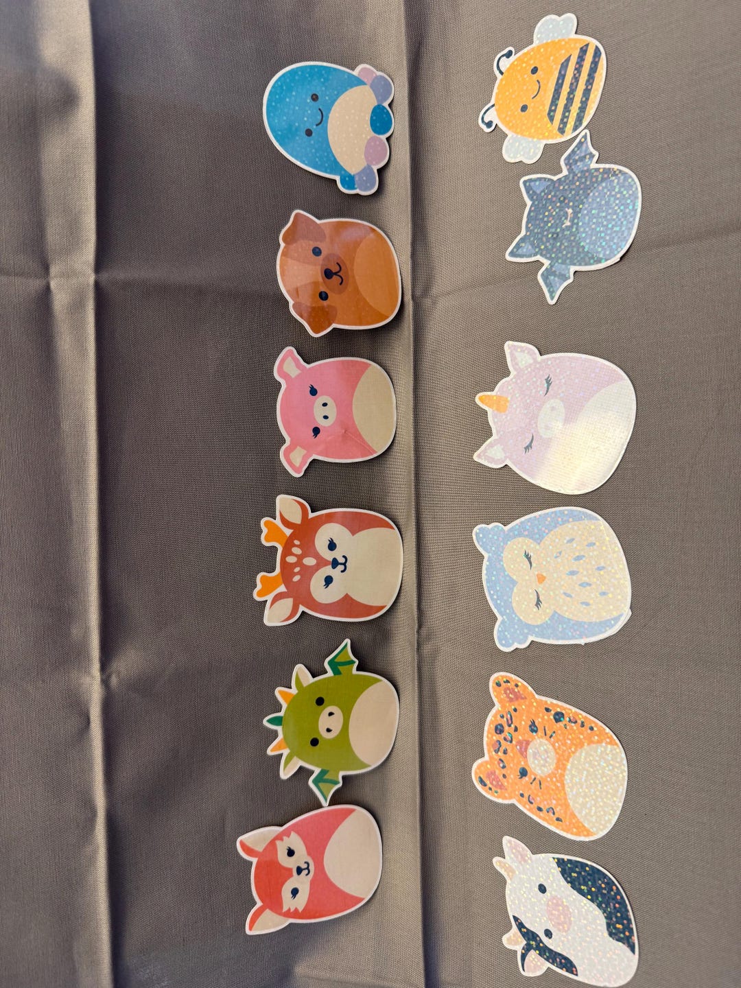 Adorable Squishmellow Sticker Pack - 12 Whimsical Designs| Sticker Set ...