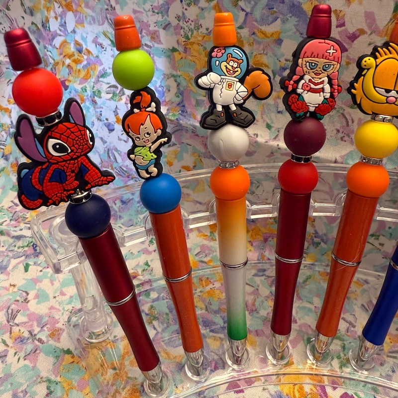 Cartoon Character Pens - Etsy