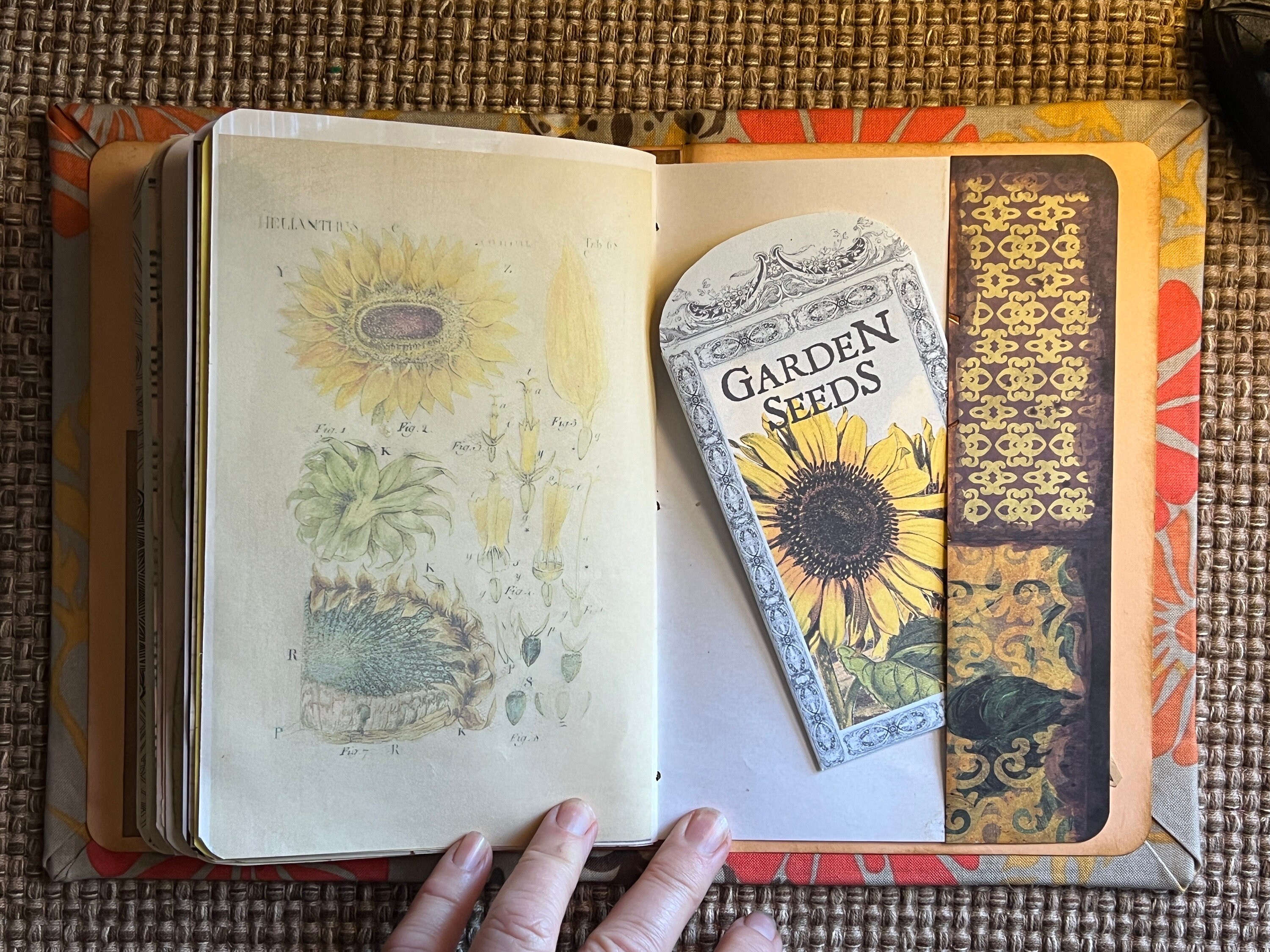 Sunflower Duo Junk Journal - Etsy