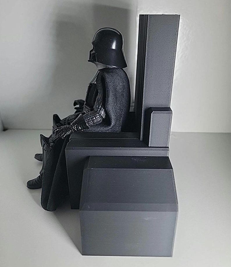Darth Vader Throne 1/12 Scale for Black Series – No Figure Included - Etsy