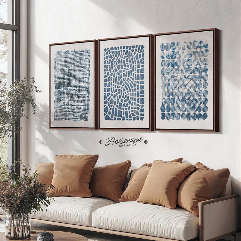 Three Panel Wall Art - Etsy